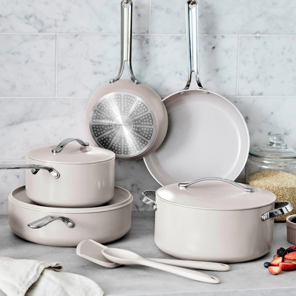 GreenPan Nova 10 Piece Cookware Set "& Reviews" | Wayfair